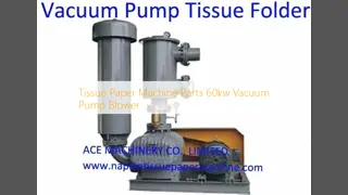 China Tissue Paper Machine Parts 60kw Vacuum Pump Blower for sale