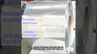 Aluminum Alloy 1100 Aluminum Coil Exterior Wall Decorative Strip (0.8 mm | Custom Width | PVDF Corrosion-Resistant Coating)