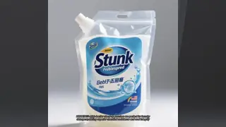 High-Barrier Materials Stand-Up Laundry Detergent Packaging Pouch