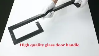 TK-C041 Black Glass Door Pull Handle