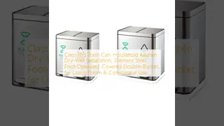 Durable Outdoor Trash Cans