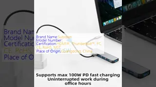 9-In-1 USB C Hub 100W PD Fast Charge