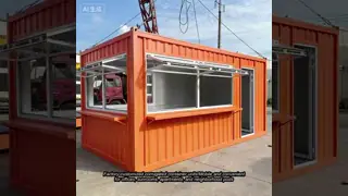 Factory-Customized Corrugated Container Units – Mobile & Convenient for Offices, Sunrooms, Residential Apartments & Neighborhood Pods
