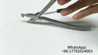 A Closer Look: Dentistry Orthodontic Instrument Adhesive Brace Bracket Removal Pliers