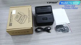 Mini Bluetooth Printer: Print Receipts & Labels Fast