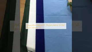 China Polycotton Blend TC Poplin Fabric 57/58" Width 150 GSM Plain Weave for Industrial Textiles for sale