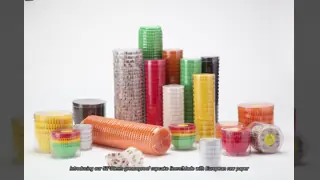 52*30mm  Greaseproof Cupcake Liners ( European Raw Paper ) With Heat Tolerance Up To 220°C