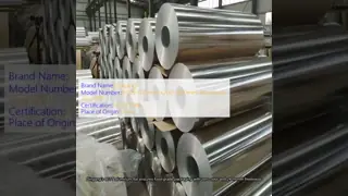Aluminum Alloy 8011 Aluminum Foil for Food-Grade Packaging (0.009–0.03 mm | 200–1600 mm Width | Oil-Free Degreased)