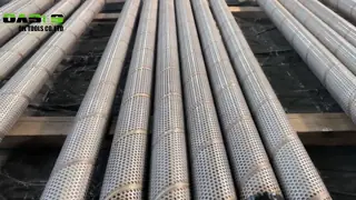 Industrial-Grade Premium Metal-Mesh Sand Control Screen Filtration Pipe