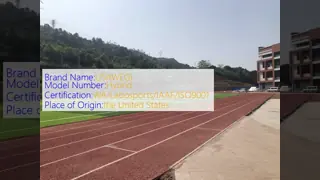 Hybrid Running Track: Superior Performance