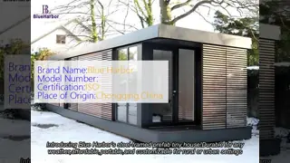 China Steel Framed Prefab Tiny House For Durability In Changing Weather And Uneven Terrain for sale