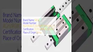 China Recirculating Ball High-Speed Linear Guide Rail with Preload Adjustable Linear Slide Rail for Precision Automation for sale