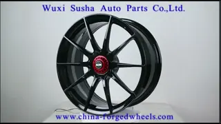 Custom 1-PC Forged Rims with center lock 18