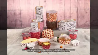 65*25mm Round Petite Loaf Cake Liners ( PET Coated )