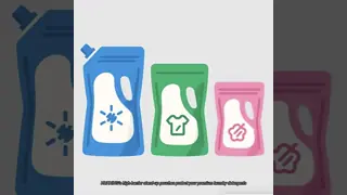 High-Barrier Stand-Up Pouch for Premium Laundry Detergent Multi-Layer Film Construction with Superior Oxygen, Moisture & Aroma Protection