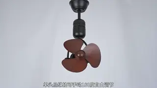China New Quiet Oscillating Fan for Study, Kitchen, and Bar Counter Dual-Purpose Wall-Mounted Ceiling Fan for Bedroom with High Airflow for sale
