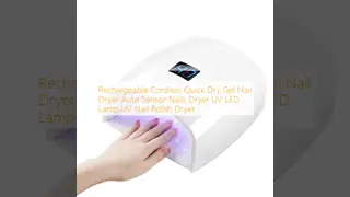 Cordless Gel Nail Dryer Quick Dry