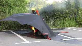 Suntex car fire blanket
