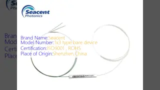 1x3 PLC Splitter 1m Bare Fiber Customized