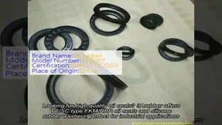 China TC SC Type FKM NBR Oil Seal Silicone Rubber Washers with High Temperature and Oil Resistance for sale