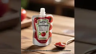High-Barrier Materials Stand-Up Sauce Pouch with Flavor Protection and Leak-Proof Performance