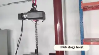 China 1 Ton Stage Electric Chain Hoist With WaterProof Lighting for Truss Event for sale