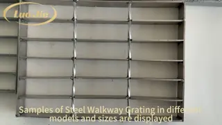 China High Load Welded Steel Grating G325/30/100 Anti Slip For Industrial Platforms for sale