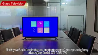 Televisore SmartTv -32 43 55 pollici Vetro Temperato TV Intelligente