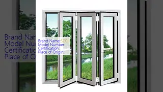 Energy Saving Folding Glass Windows