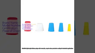 Lightweight Silicone Plug Reusable And Easy To Clean Ideal For Industrial Applications And Protective Sealing Solutions