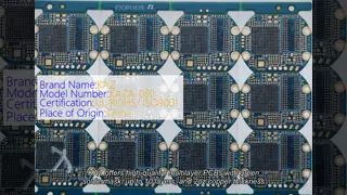 Green Soldmask Multilayer printed electronic circuit 10 Layers Fr4 1-6mm 2oz Copper Thickness electronics manufacturers