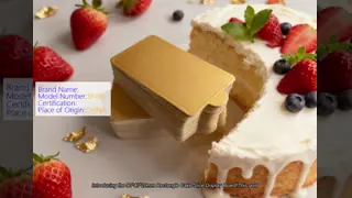 90*40*20mm Rectangle Cake Slice Display Board