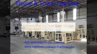 High Speed Pop Up Tissue Cutting Machine