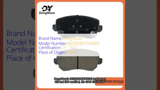 8830008CRV0000 brake pad For GAC GS3 2024-
