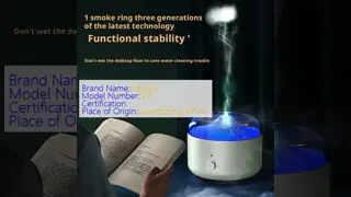 Portable Humidifier Precise Humidity Control