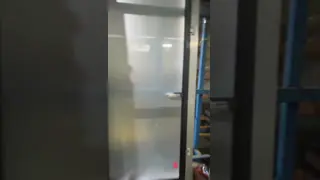 Ultra-narrow hinged door