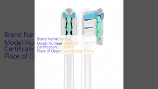 China Customized Copper Free Soft Bristle Toothbrush Heads Electric Toothbrush Tops HX924-X for sale