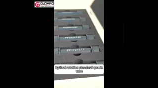 China 6PCS Optical Rotation Standard Quartz Tube Set ±5°±17°±34° for Polarimeter Calibration for sale