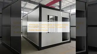 Wholesale Customizable Foldable Mobile Container House | Outdoor Residential Prefab Board House