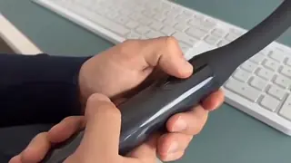 Long-handled massage hammer