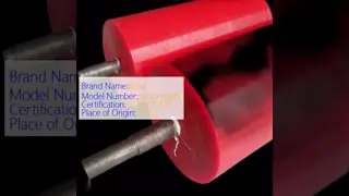 75-90A Shore Hardness Wear Resistant PU Coated Roller for Material Handling Forklift Applications