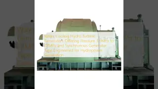 China Water Cooling Hydro Turbine Generators with 3.5MPa to 22MPa Pressure Range and Synchronous Generator Type for Hydropower Generation for sale