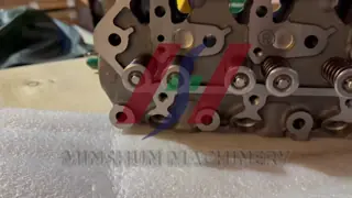 View L3E Mitsubishi Cylinder Head Assembly Engine Parts Cylinder Head Demo