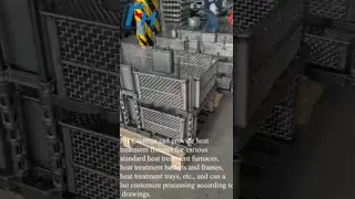 China Continuous Furnace Heat Treatment Baskets For Cr20Ni80 Alloy For Production Line Manufacturing for sale