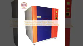 China Three Zone Thermal Shock Testing Chamber For Battery & Capacitor Testing for sale