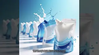 Premium Laundry Detergent Packaging Pouch with Oxygen Barrier Light Barrier and Aroma Lock for Freshness