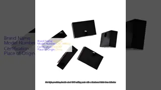 Customized Steel CNC Milling Parts with Blackened Surface Finish