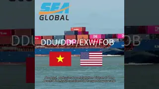 Long Beach Port Sea Freight Full Container Load From Vietnam To USA Fast And Professional Cargo Transport