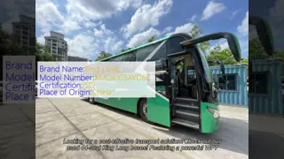 44 Seats Used Commercial Buses , Used Tourist Bus With 2 Doors / WP7.270E51 Engine