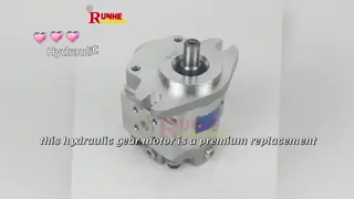 China High Pressure Aluminum External Gear Motor 1-MLA6.2RC0A2E0 For Compact Wheel Loader for sale